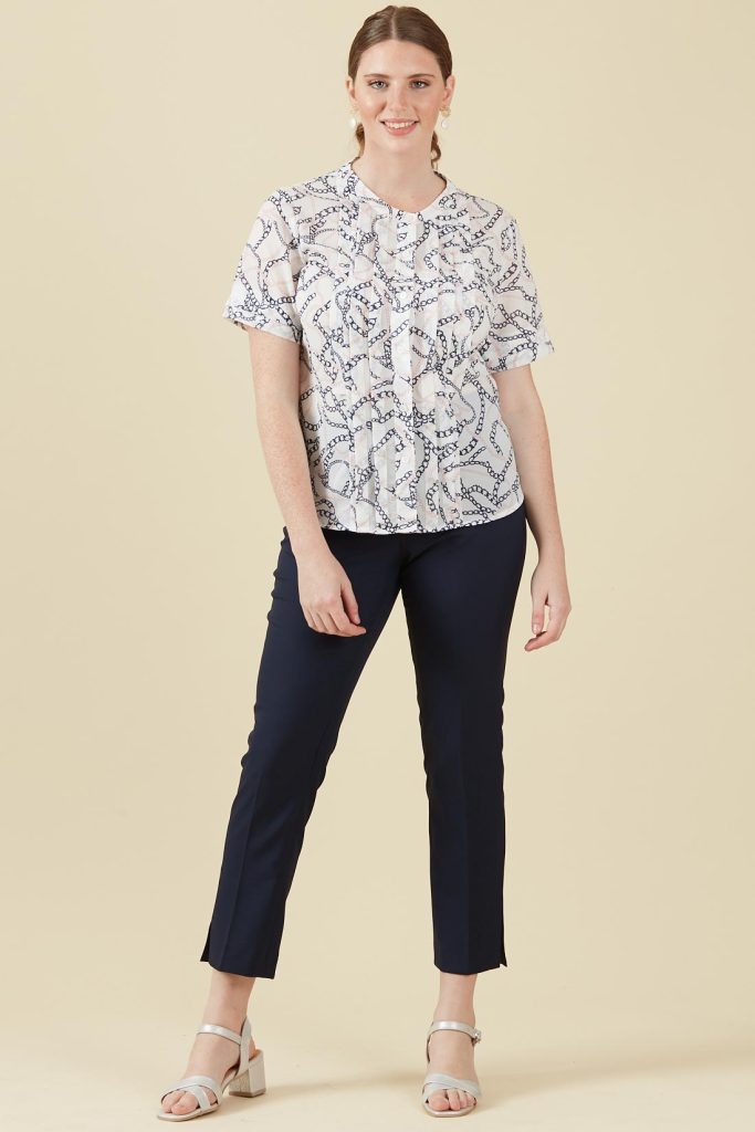 Blusa Tablas Anchas – BERCOVICH